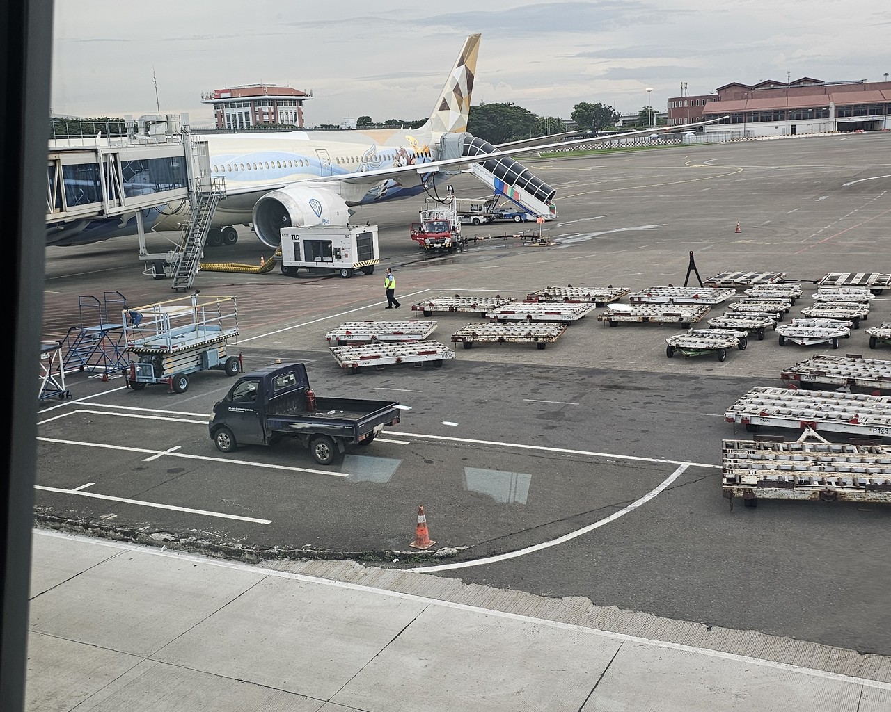 Avis du vol Etihad Airways Jakarta → Abu Dhabi en Economique
