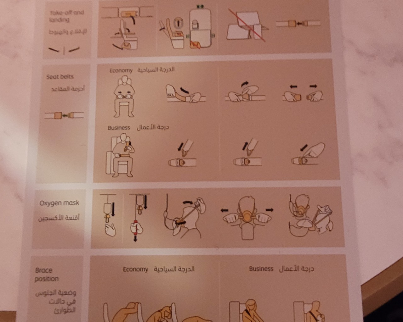 Avis du vol Etihad Airways Bangkok → Abu Dhabi en Affaires