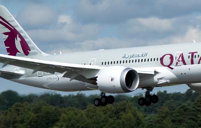 Review of Qatar Airways flight from Singapore to Doha in Economy