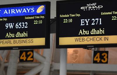 Avis du vol Etihad Airways Chennai → Abu Dhabi en Economique