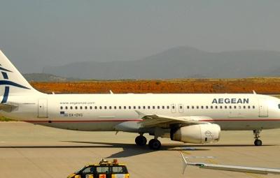 Review of Aegean Airlines flight from Barcelona to Athens in Economy